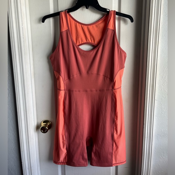 Fabletics | Tops | Fabletics The Kylie Edit Open Back Short Jumpsuit ...